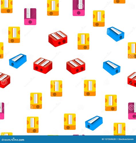 Plastic Pencil Sharpen Game Pixel Art Vector Illustration