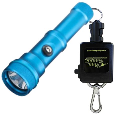 X Adventurer M1800 Dive Torch Retractor Combo Blue Go Dive Tasmania
