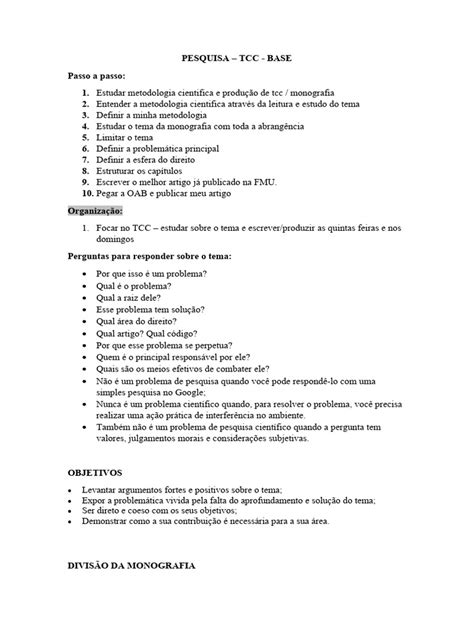 Tcc Pdf Abstract Resumo Brasil