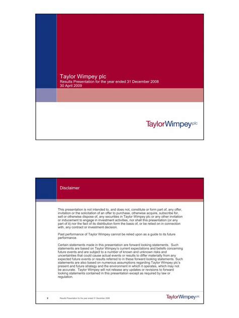 Pdf Taylor Wimpey Plcmediaregionsmigration · Taylor Wimpey Plc