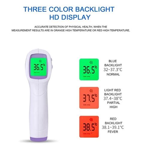 Non Contact Infrared Thermometer High Visibility Clothing And Security Uniforms Domtex Apparel