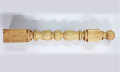 Kararam Handcrafted Wood Newel Postbaluster Stair Rail Front Door