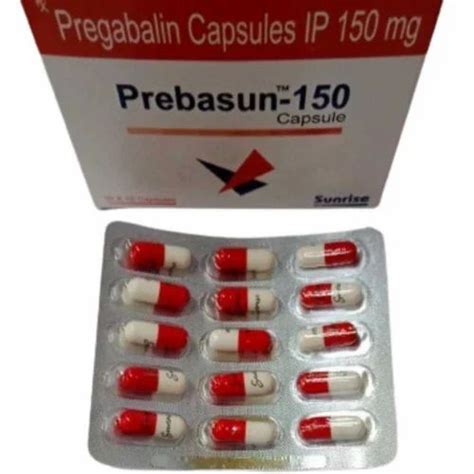 150mg Prebasun Pregabalin Ip Capsules At ₹ 1300 Box Pregabalin Capsules And Tablets In Umred