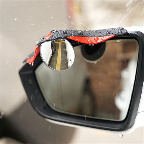 Car Reverse Rearview Mirror Rain Eyebrow Blind Spot Auxiliary Mirror I