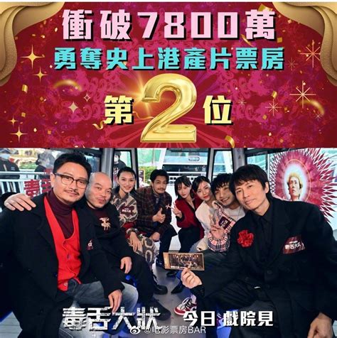 黄子华主演的截止2月6日，17天累计票房8177万港元