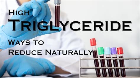 Triglycerides Natural Ways To Control High Levels Triglycerides YouTube