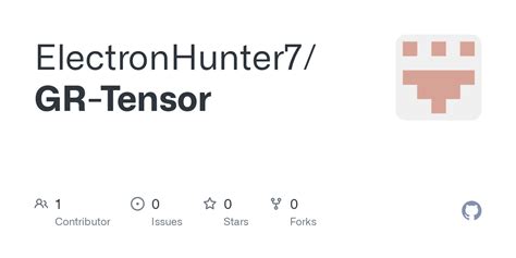 GitHub ElectronHunter GR Tensor