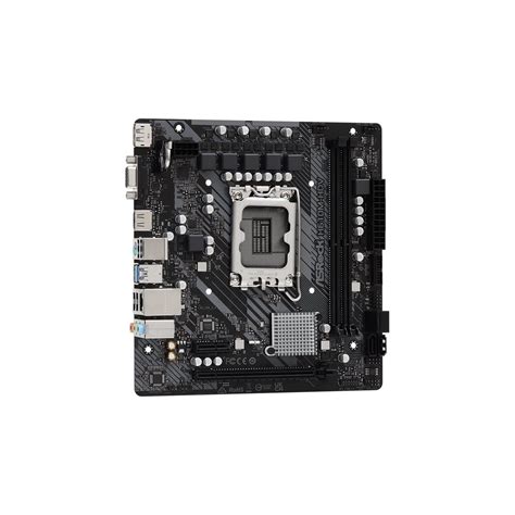 ASRock H610M-HDV Intel H610 LGA 1700 DDR4 Micro ATX Motherboard ...