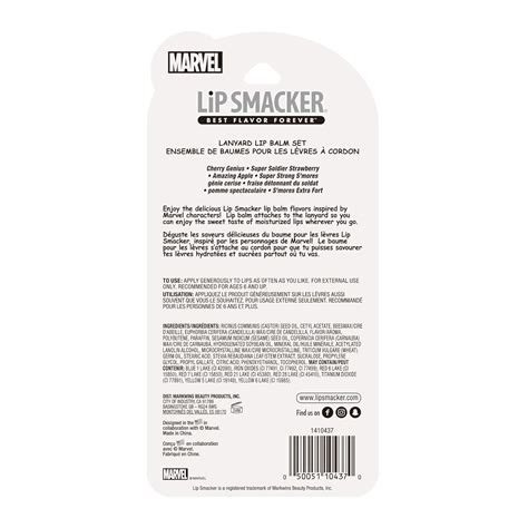 Lip Smacker Bálsamo labial saborizado juego con cinta Yaxa Guatemala