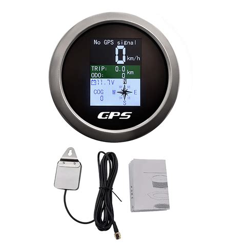 Buy 85mm Gps Speedometer Gauge Digital Waterproof Boat Mph Speedometer