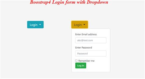 Bootstrap Login Form Tpoint Tech