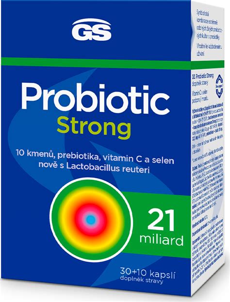 Green Swan Pharmaceuticals Probiotic Strong Od 199 Kč Zbozicz