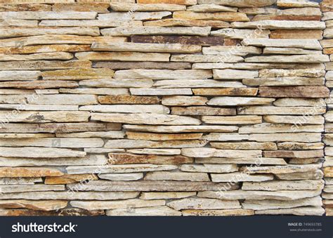Stacked Stone Wall Natural Stone Cladding Stock Photo Shutterstock