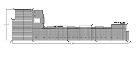 Roof Lightning Protection Layout In Autocad Cadbull