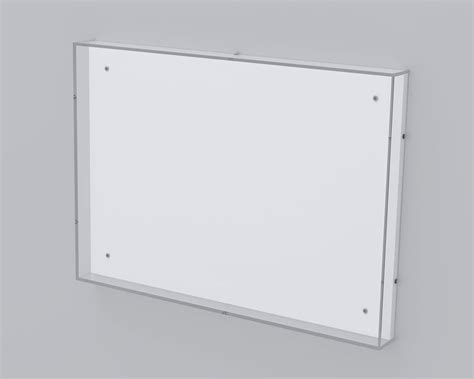 Wall Mounted Acrylic Display Case Wall Mounted Lockable Display