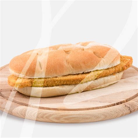 Panino Con Cotoletta Di Pollo Panini Confezionati Per Bar