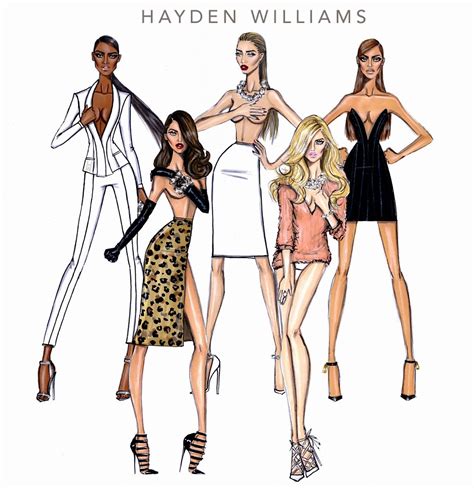 Модель на подиуме рисунок 60 фото