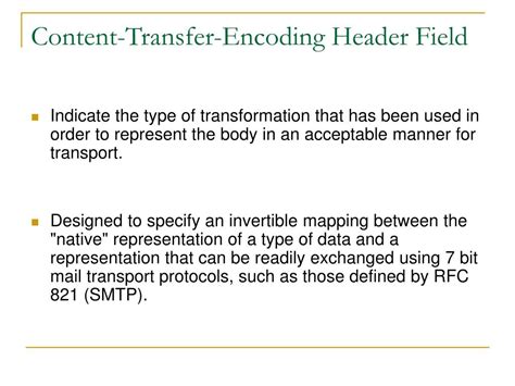 Ppt Multipurpose Internet Mail Extensions Mime Header Powerpoint
