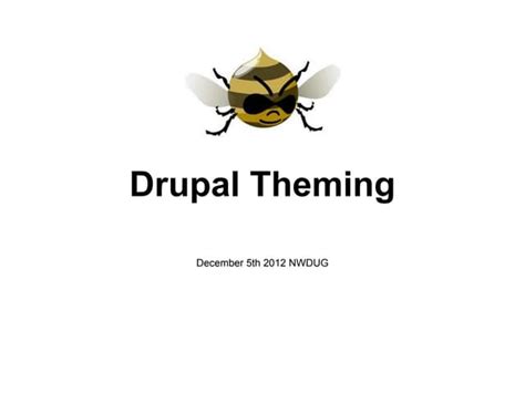 Drupal Theming Ppt