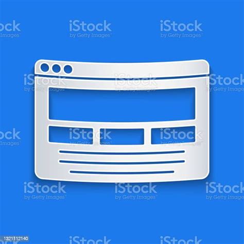 在藍色背景上隔離的剪紙 Ui 或 Ux 設計圖示紙藝風格向量向量圖形及更多brand Name Smart Phone圖片 Brand
