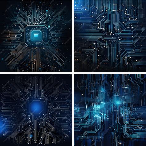 premium vector binary computing cyberspace tech cyber electronics