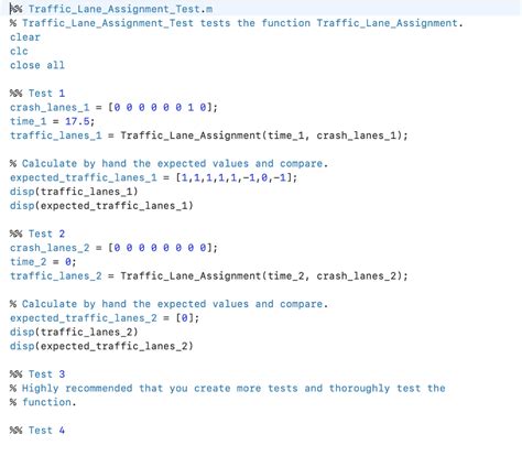 Trafficlaneassignmenttestm
