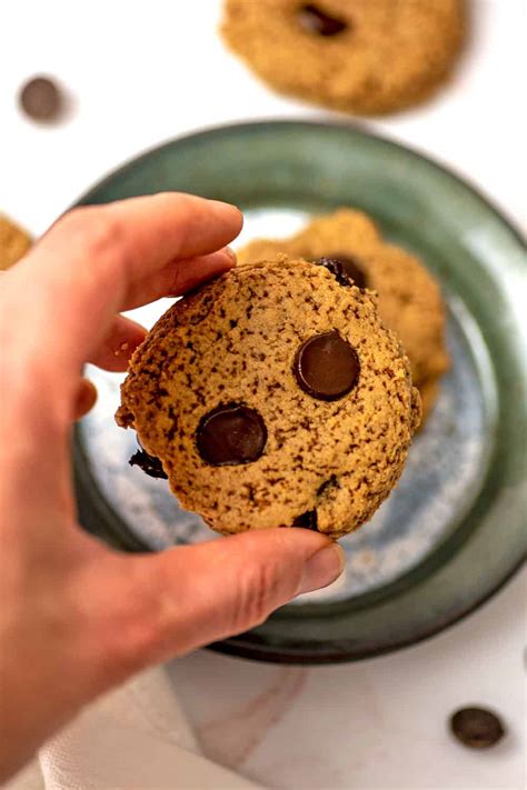 Oat Flour Chocolate Chip Cookies Egg Free Bites Of Wellness
