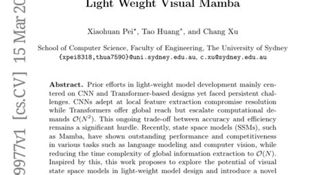 Efficientvmamba Advancing Lightweight Model Design