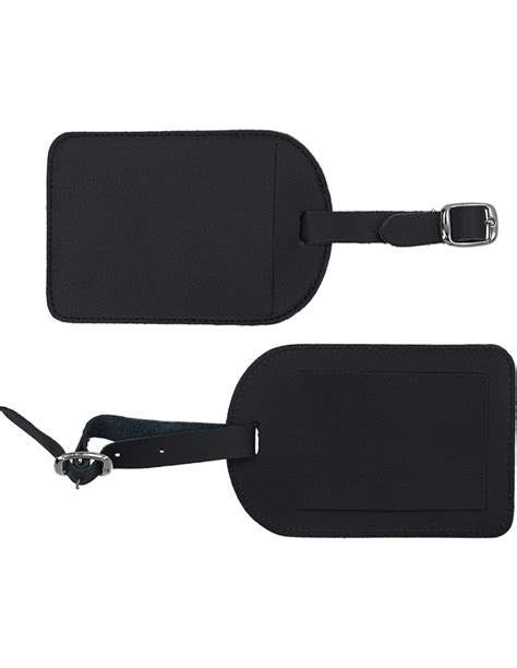 Étiquette à bagage cuir Made in France personnalisée