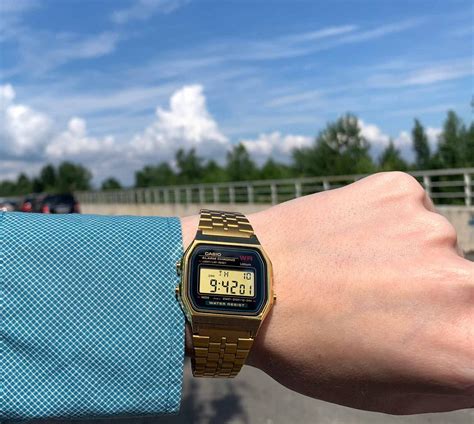 Купить часы A159wgea 1ef Аксессуар Gold Vintage Casio