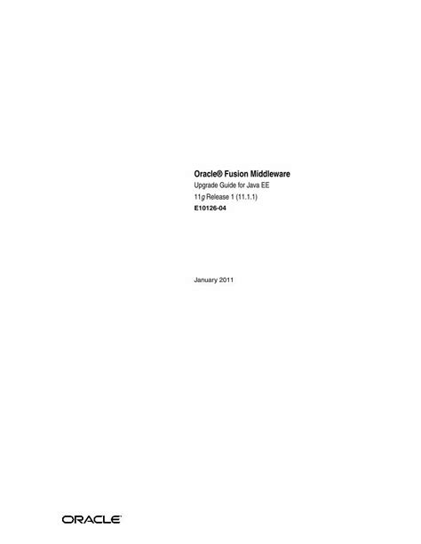 pdf oracle fusion middleware upgrade guide for java ee4 upgrading