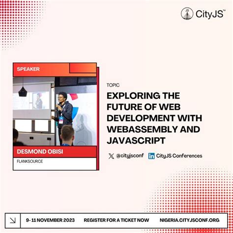 Desmond Obisi On Linkedin Cityjslagos Javascript Webassembly