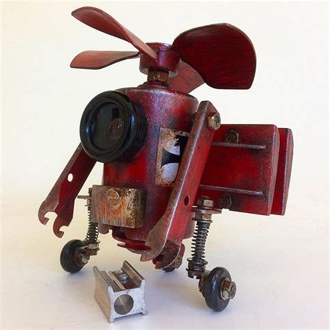 By Danny Tupang Robot Recycled Recycle Recycledart Robots