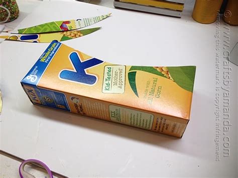 Cereal Box Mayflower Crafts By Amanda