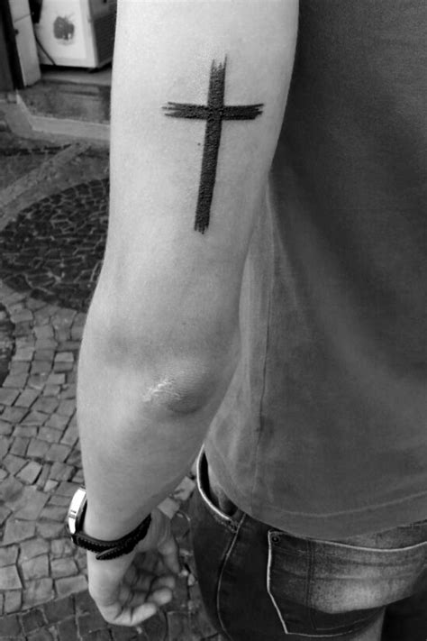 Cross Forearm Tattoo
