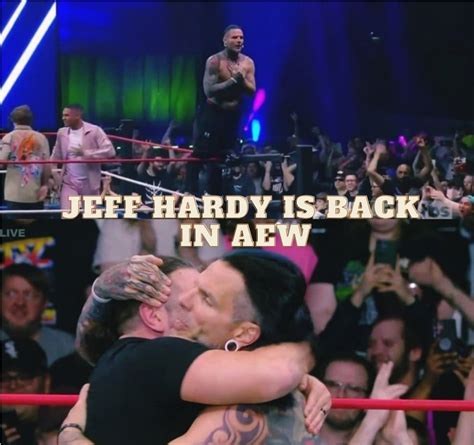 Jeff Hardy Makes A Comeback To Aew Sportzreader
