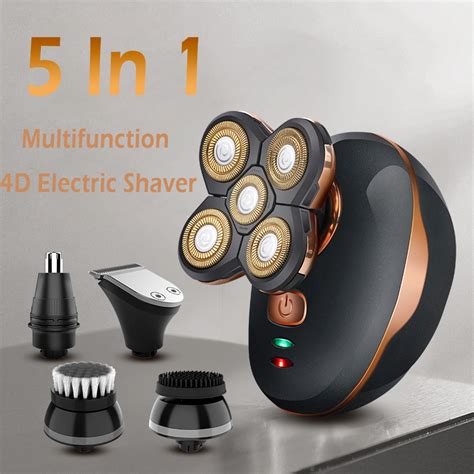 [HOME] Multifunction 4D Electric Shaver 5 In 1 Men's Razor Beard ...