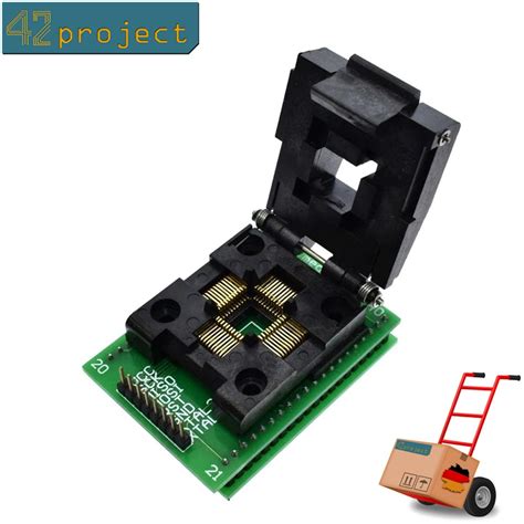 IC Sockel ATmega Programmier Adapter SMD TQFP QFP Auf DIP Mm Pin Project Net