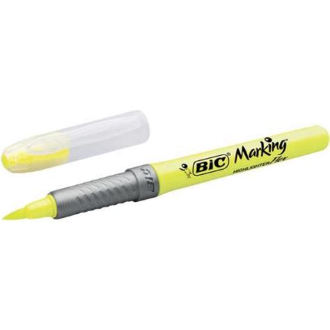 Bic Flex Highlighters Yellow 942040 Bc44891 Bc44891 Highlighters