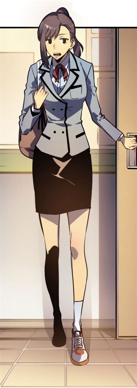 Pin On Solo Leveling Designer Outfits Woman Sung Jin Woo Little Sisters