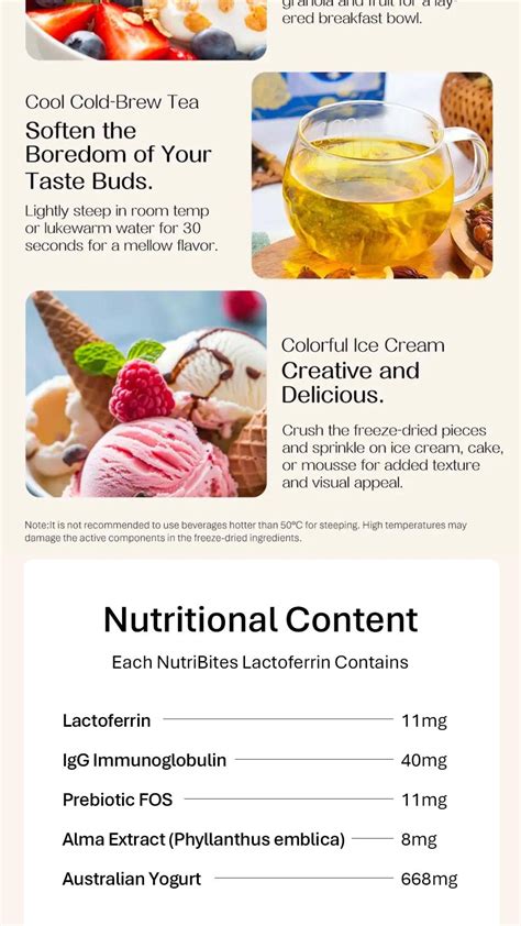 【100 Authentic】 Natureday Freeze Dried Nutribites Lactoferrin 【shields
