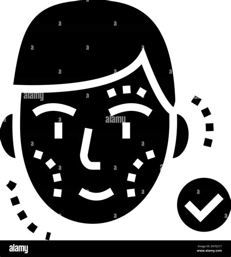 Facial Reconstruction Surgery Glyph Icon Vector Illustration Stock Vector Image And Art Alamy