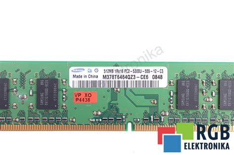 SAMSUNG M378T6464QZ3-CE6 | RGB Automatyka industrial automation center