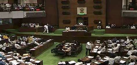 Oath Taking Ceremony Maharashtra Assembly Members Take Oath Without A