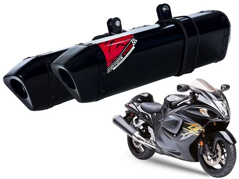 Escape Ponteira Coyote TRS Tri Oval Alumínio PAR Hayabusa GSX R ano até
