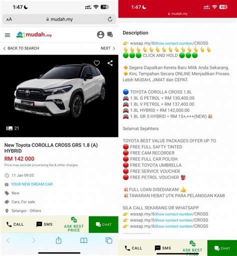 销售员提前接单 Toyota Corolla Cross Gr Sport 将来马 Toyota Corolla Cross Gr