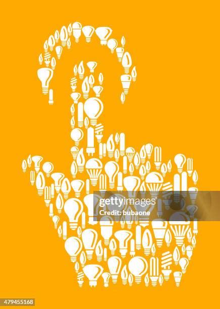 Hand Touch Screen Background High Res Illustrations Getty Images