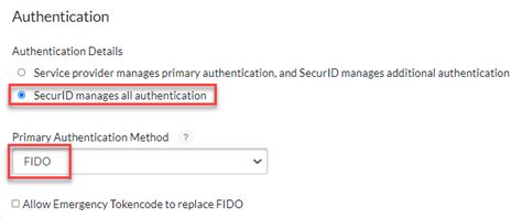 Getting Started With Fido Certified Security Keys With Rsa