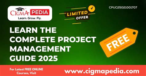 Learn The Complete Project Management Guide 2025 Free Udemy Course