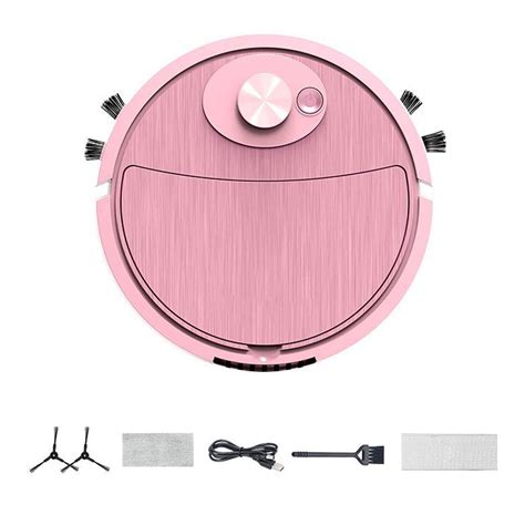 Hzsb Mini Sweeping Robot Super Suction Low Noise One Key Start Rechargeable Vacuum Cleaner